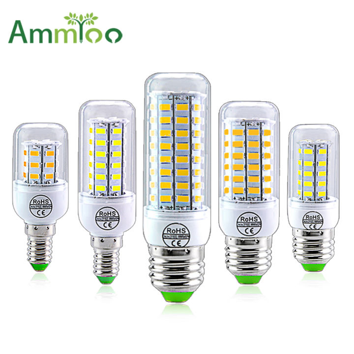 E27 LED Lamp E14 LED SMD 5730 220V Corn Light Bulbs 24 36 56 72LEDs ...