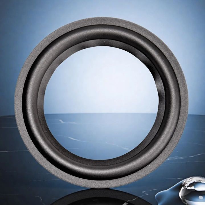 2PCS 4-12 inch woofer Speaker Repair Parts Rubber surround edge Folding ...