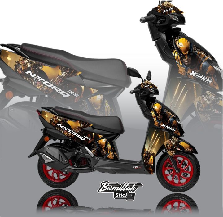 Ntorq Scooty decal sticker | Daraz.com.bd