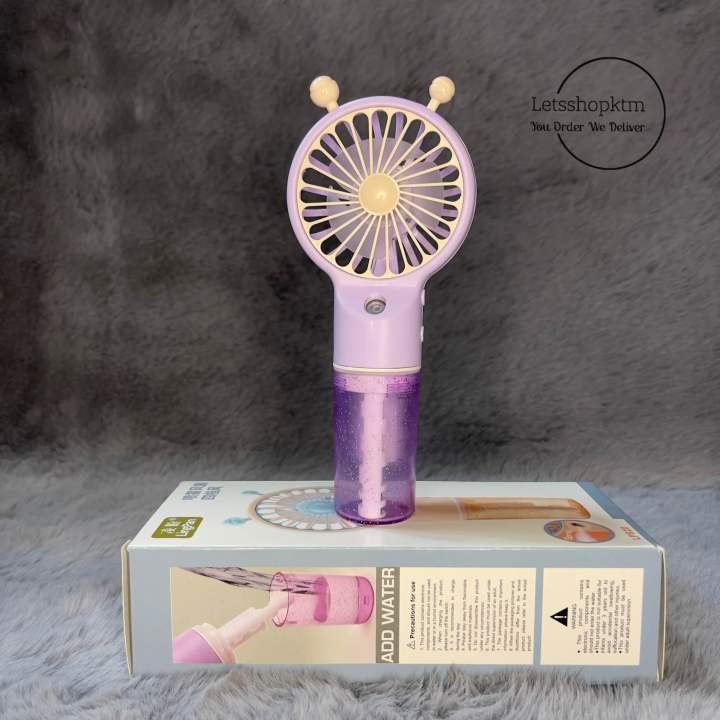 Spray Mini fan with ear | Daraz.com.np