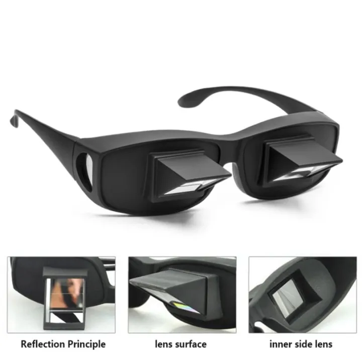 Amazing Lazy Creative Periscope Horizontal Reading Books Sit Glasses On ...