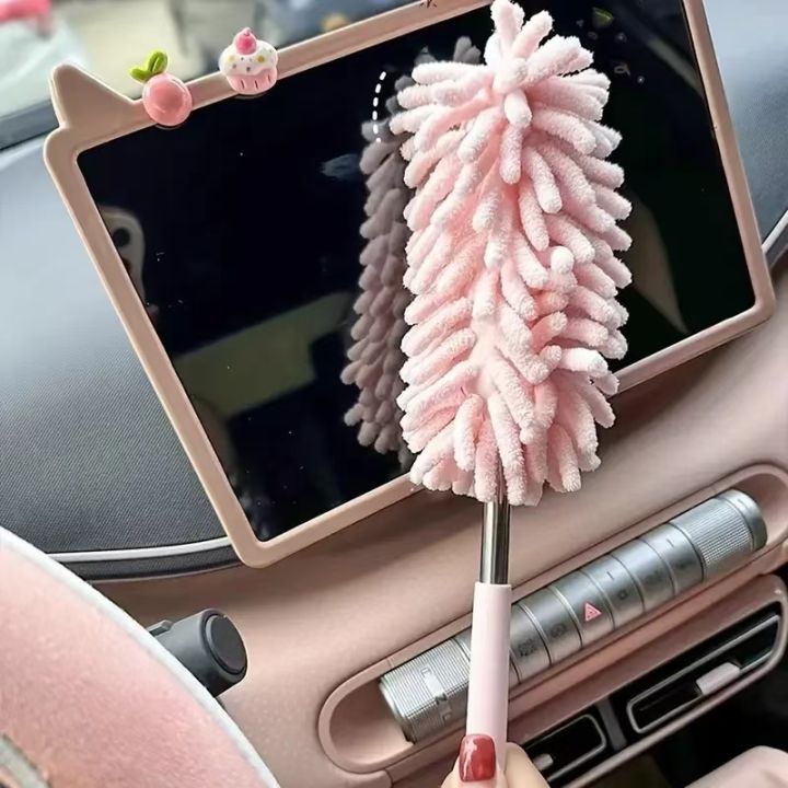 Mini Car Duster Brush Extendable Bendable Microfiber Dusting Tool for ...