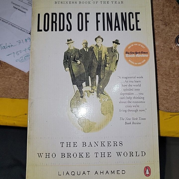 Lords Of Finance By Liaquat Ahmed | Daraz.com.bd