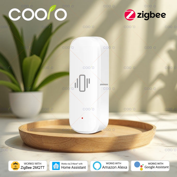 Smart Vibration Sensor ZigBee Sensor Monitor App Control Security ...