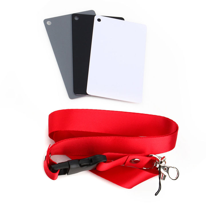 18% Grey Card White Balance Card Balance Card 3 in 1 18% Digital ...