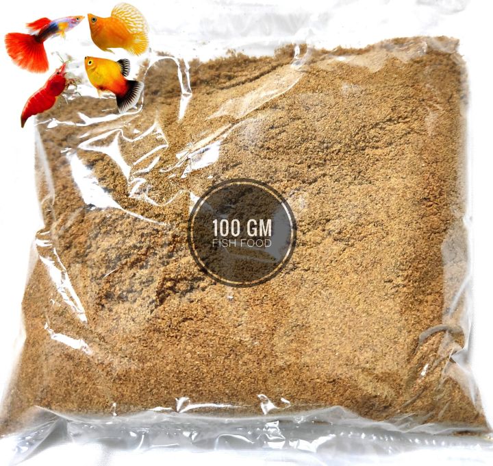 Highly Nutration Aquariun Fish Food 100gm | Daraz.com.bd