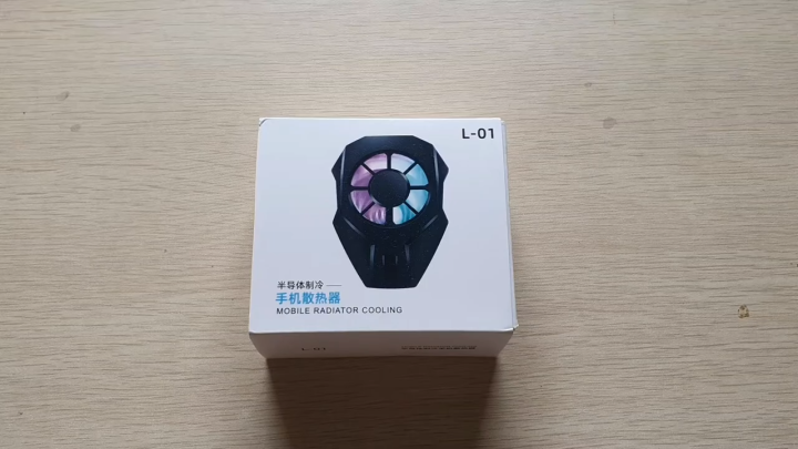 L01 RGB Mobile Radiator Phone Cooler – Clip-On Semiconductor Fan with ...