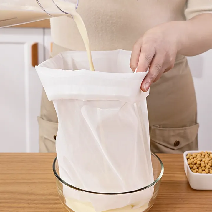 60/100/300/500 Mesh Reusable Home Beer Brewing Strainers Bag Fine Nylon ...