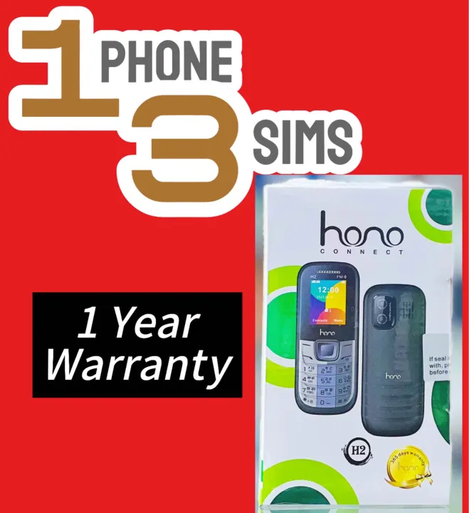 Button Phone Hono (3Sims) | Daraz.lk