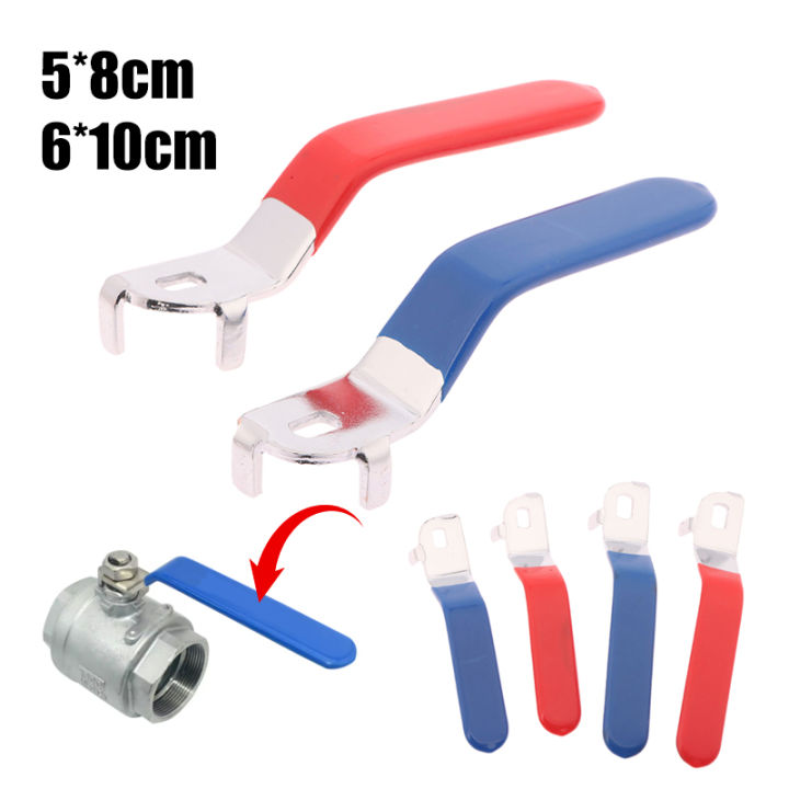 Valve Handle Lever Handle Iron Chrome Plated Replacement Quarter Turn w ...