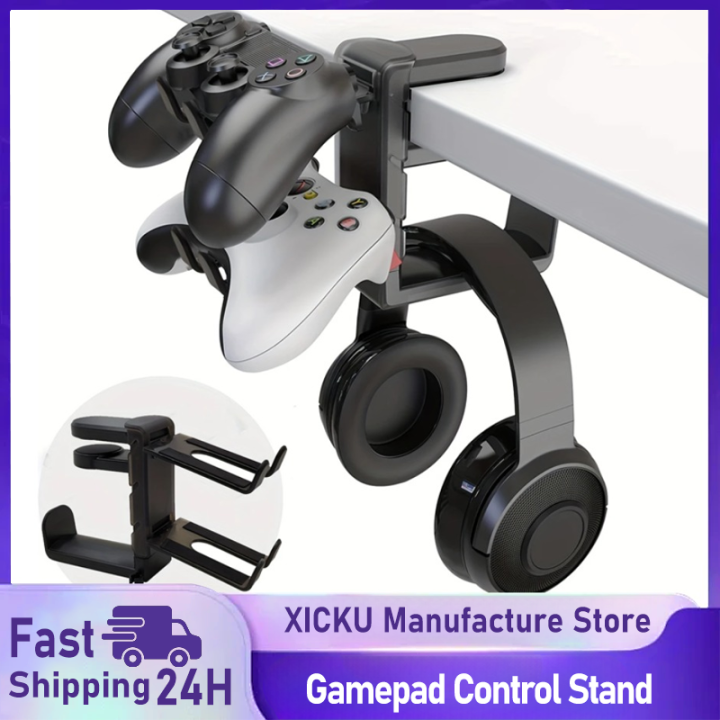 Gamepad Hook Holder Game Stand Organizer Clamp-on Desktop Headphone ...
