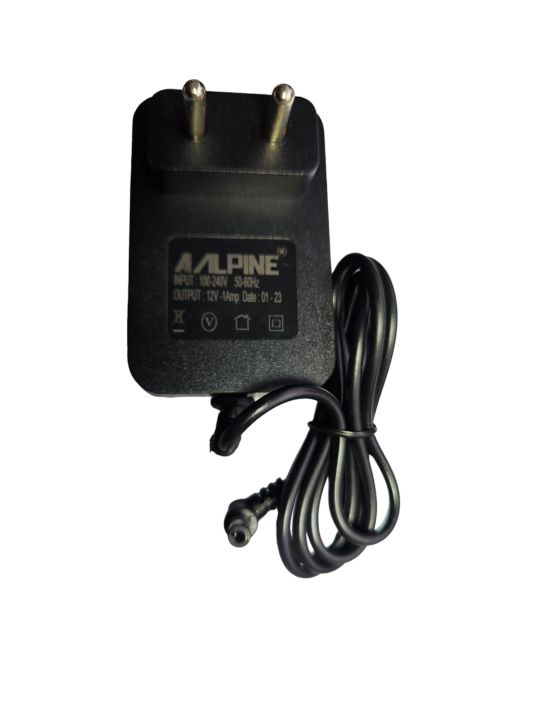 12V 1A DC Power Adapter, Supply, Charge, SMPS for PC, LCD Monitor, TV ...