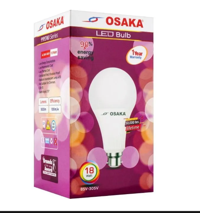 Osaka Led Light 18W (pin and patch) | Daraz.com.bd