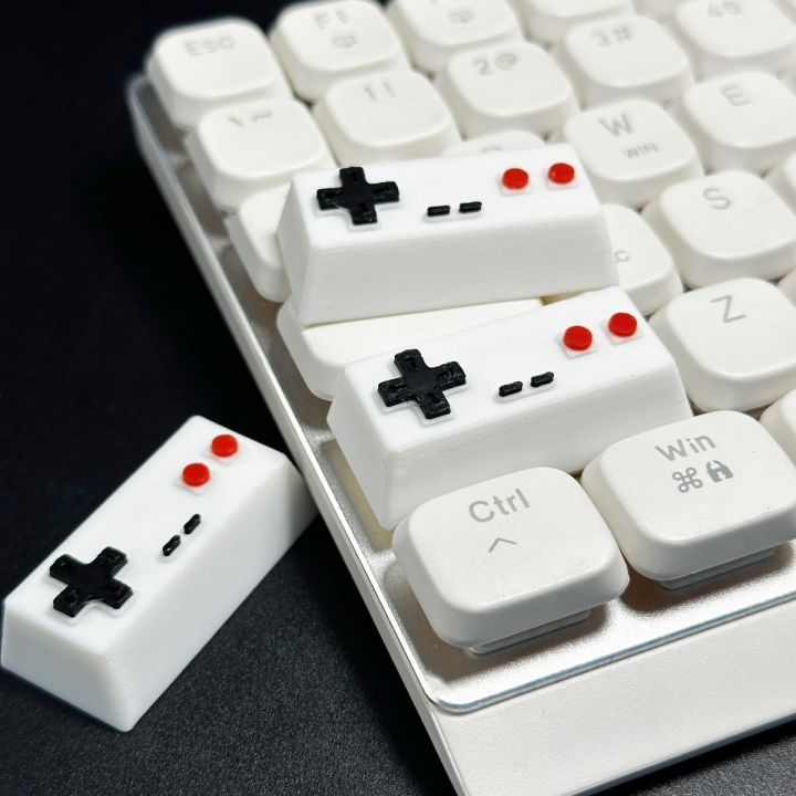 NEW Retro Gamepad 3D Keycaps 2.25u shift Enter Artisan Key cap ABS ...