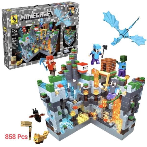 Minecraft Lego set LED 858pcs | Daraz.com.bd
