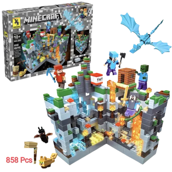Minecraft Lego set LED 858pcs | Daraz.com.bd