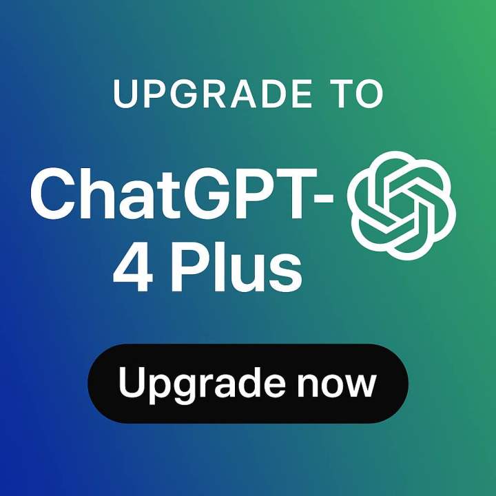 ChatGPT 4 plus access 1 month/1 device ChatGPT 4 | Daraz.lk