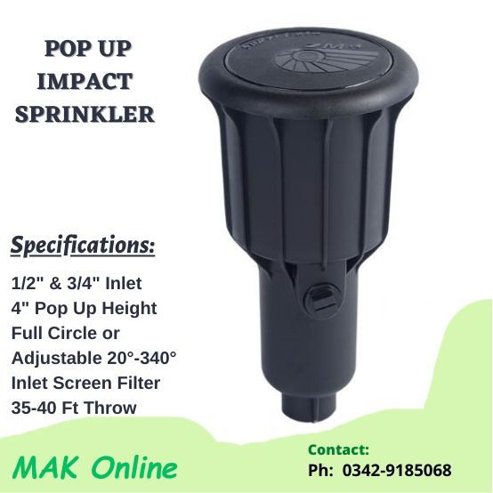ZM Pop Up Impact Sprinkler | Daraz.pk