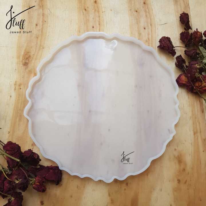 10 inches round irregular tray mold (check more size also)used for ...
