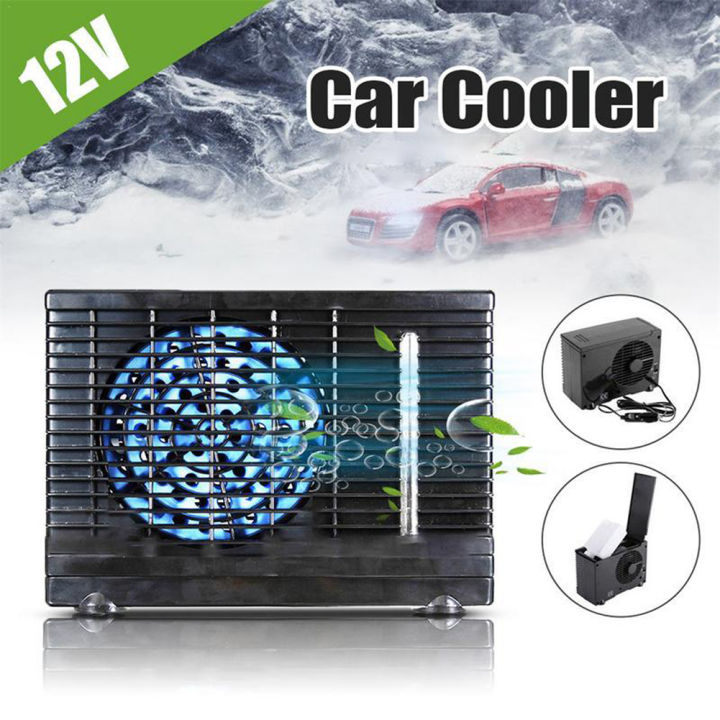 Car Air Conditioner 12V Electronic Water-Cooling Adjustable Cooling Fan ...