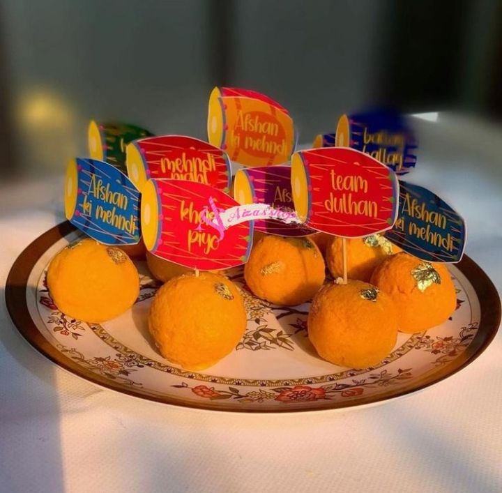 Handcrafted Decorative Dolki Toppers for Mehndi & Wedding Events | Daraz.pk