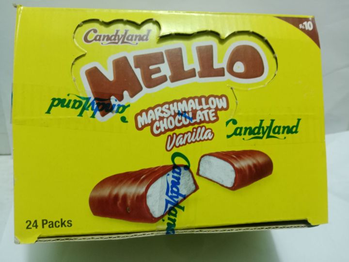 MELLO Marshmallow Chocolate (different flavors) 24 PCS BOX | Daraz.pk