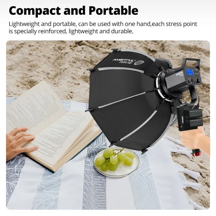 AMBITFUL 30cm PS30 SE 50cm PS50 SE Mini Quickly Release Bowens Mount ...