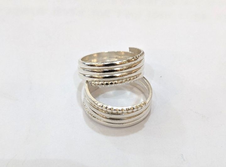 Pure Silver Beruwa Bichhi Plane Sada One Pair For Women | Daraz.com.np