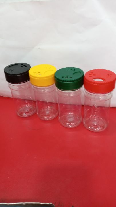 Set of 4 pcs. Screw jars (190 ml), (namakdaani), 3 different sizes of ...