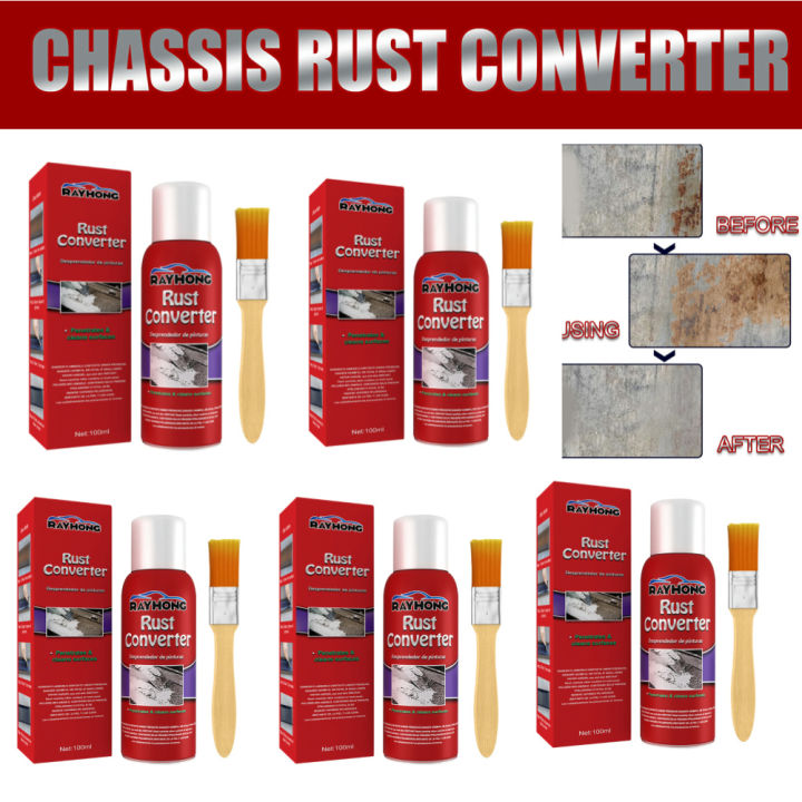 Universal Car Rust Remover Spray Rust Converter Anti-Rust Non-Toxic ...
