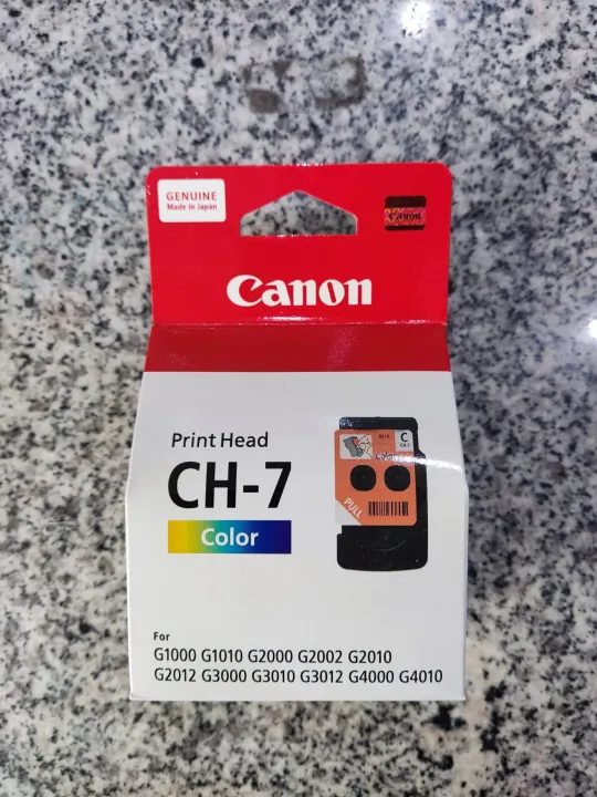 Color print head G1000/g1010g2000/g2010/G3000/g3010 canon Ch7 genuine ...