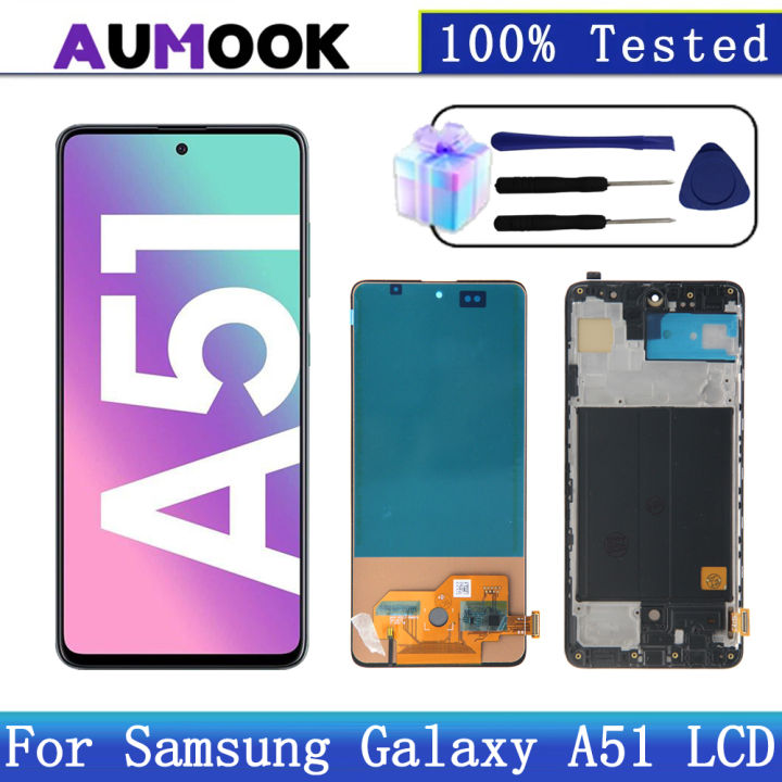 Super AMOLED Display For Samsung Galaxy A51 Touch Screen For SM-A515F SM-A515F/DS SM-A515U LCD ...