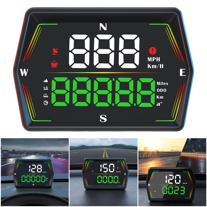 Universal Digital Speedometer GPS Speed Meter for All Car Truck Plug ...