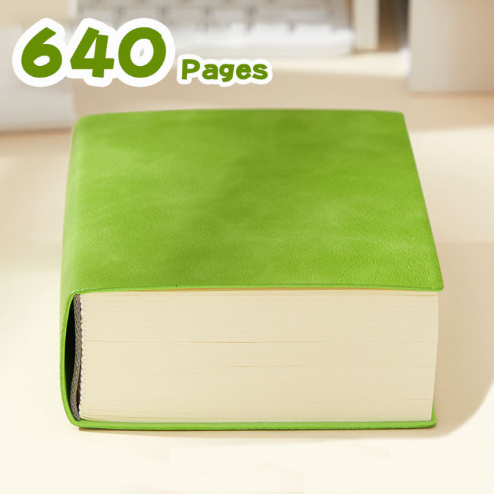 Super Thick Notebook (640pages) A6 Creativity Stationery Blank Notepads ...