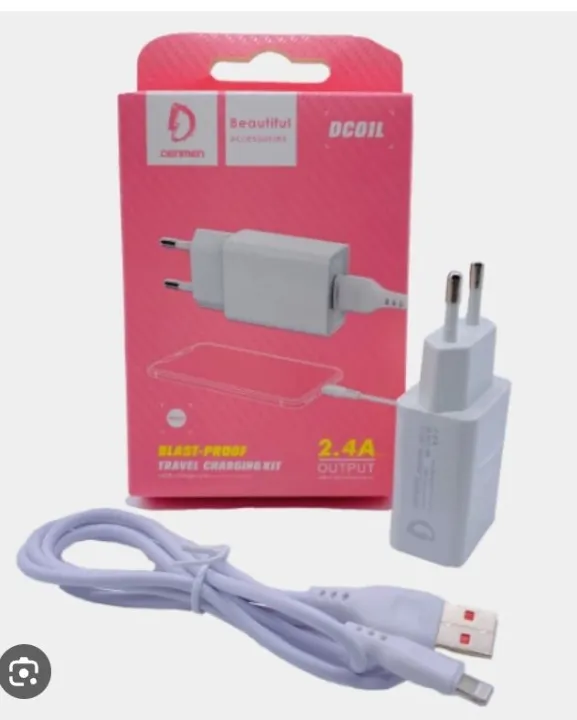 2 Pin Appel Full Set Chager DC01-L | Daraz.lk