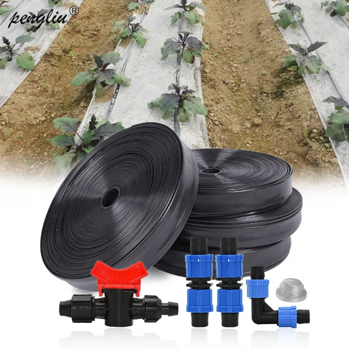 20-60M 16mm 0.2mm Thickness Drip Irrigation Tape 5/8'' Space 15/20/30cm ...