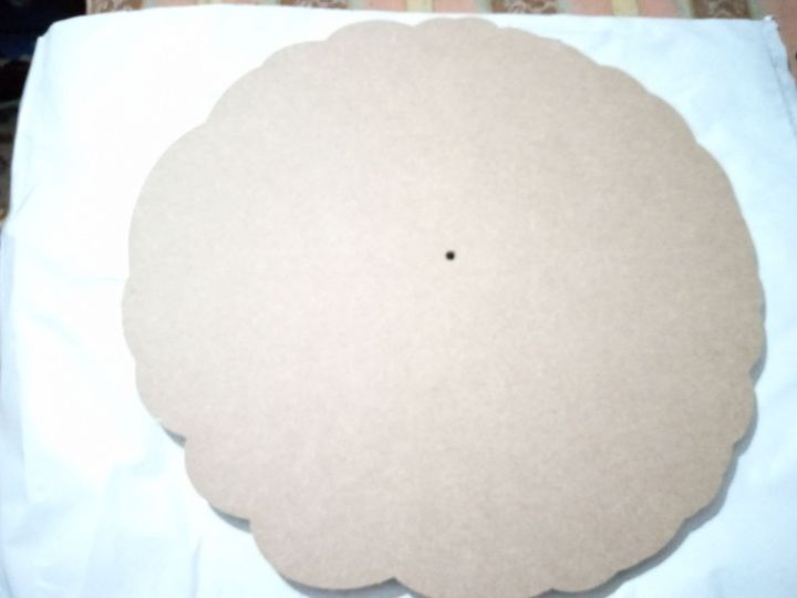 MDF base 12 inch irregular shape | Daraz.pk