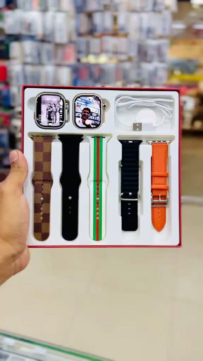 2025 Newest I20 Ultra Max TK5 5G Smart Watch 10 in 1 Smart Watch I8 ...