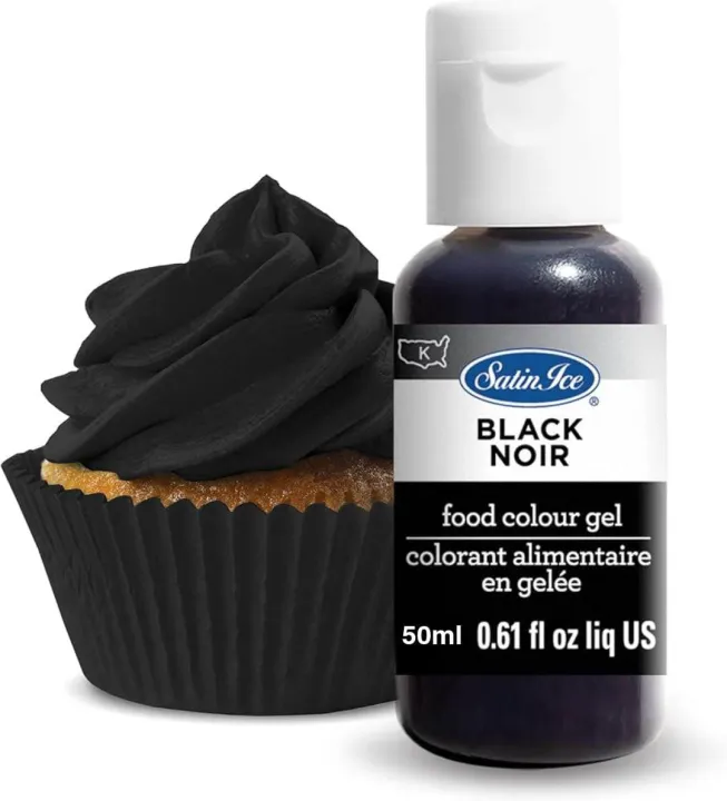 Black food color Edible black dye Black food coloring liquid Food-grade ...