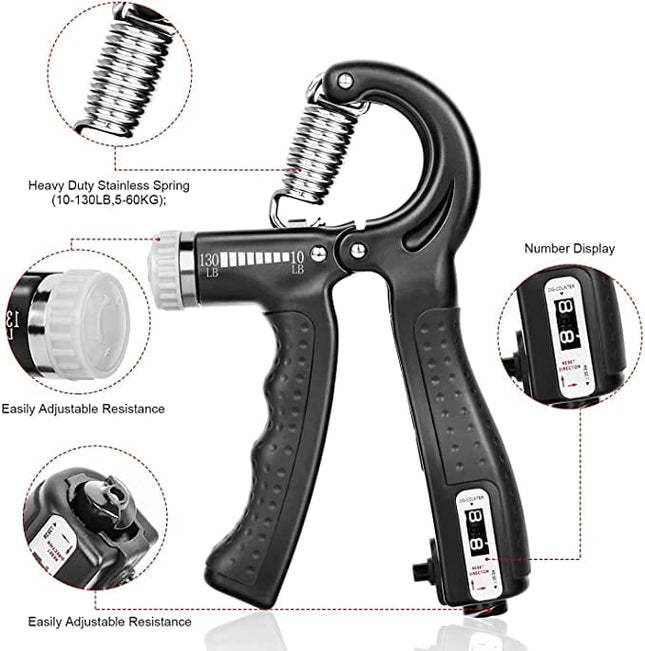 Hand gripper - Hand muscles gripper - Hand excercise grip | Daraz.pk