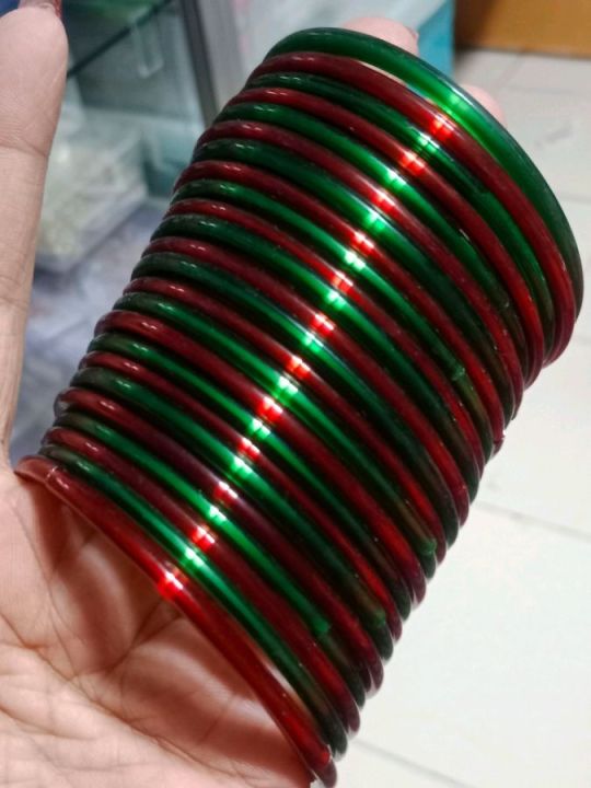 1 Darzen Multi China Glass Bangles/Multi Glass Bangles/China Glass ...