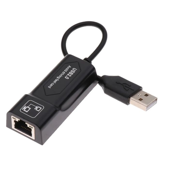 USB2.0 To RJ45 Network Cable Adapter 100Mbps Wired Network Card ...