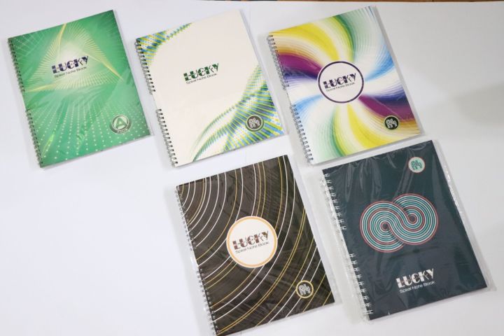 Exclusive Lucky Spiral Notebooks Collection A4 Size, 100-300 Pages ...