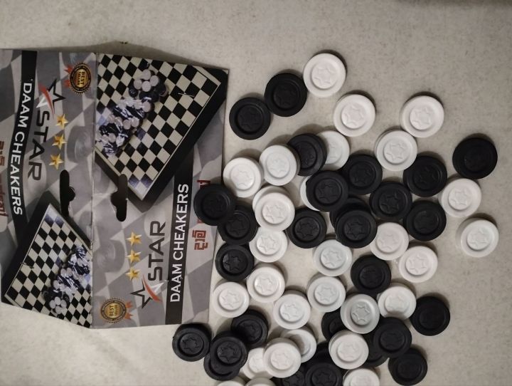 Dam Board Coins Plastic 60pcs | Daraz.lk