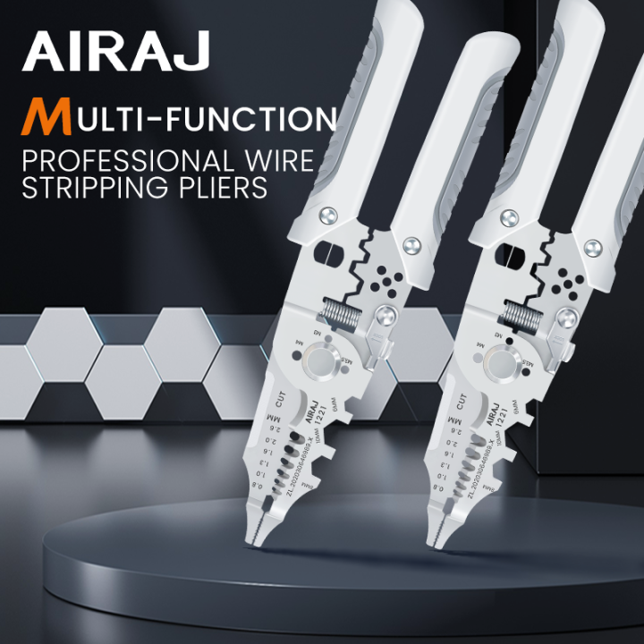 AIRAJ 21 In1 Automatic Wire Stripper Multi-Function Electrician Wire ...