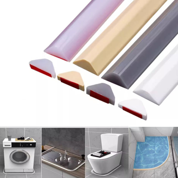 Silicone Bathroom Stopper Water Retaining Bendable Dry Wet Separation ...