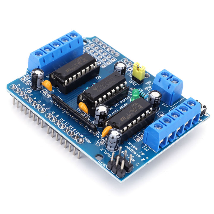 L293D DC Motor Drive Shield Stepper 4.5-36V 4CH Motor Driver Shield ...