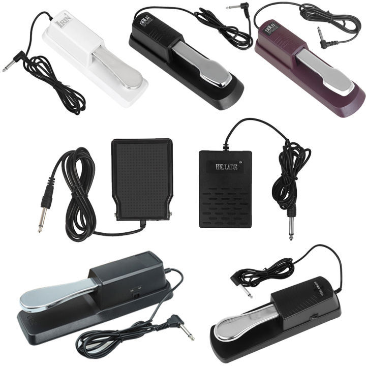 Professional Piano Sustain Pedal Electronic Piano Sustain Damper Pedal ...