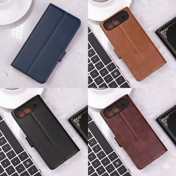 Infinix Smart 10 Plus Flip Cover -Light Brown - Premium Leather ...