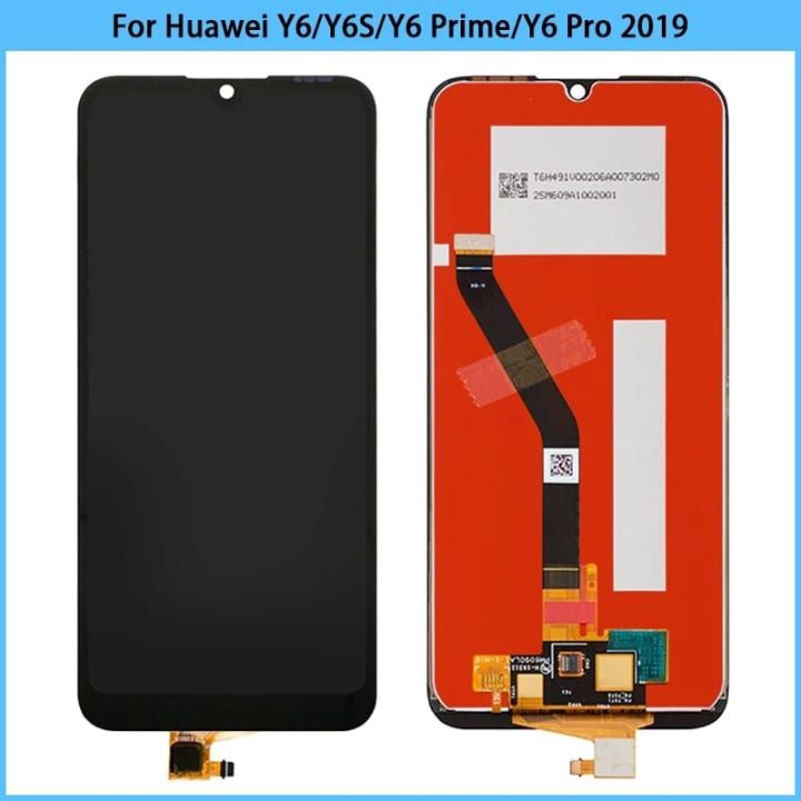 Huawei Y6S Display y6Pro 2019 Y6 Prime 2019 Display MRD MRD-LX1 LX2 LX3 LCD Display Touch Screen ...